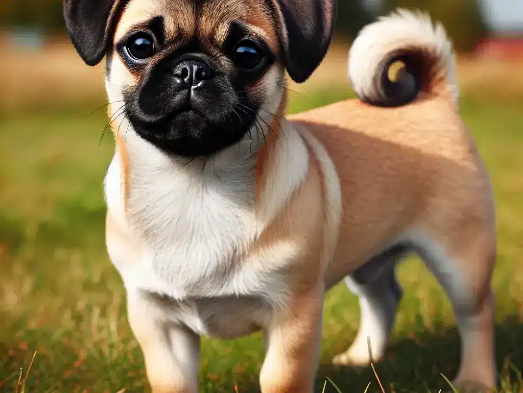 Puginese - Sidewalk Dog