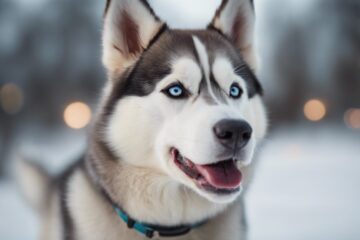 Sharberian Husky - Sidewalk Dog