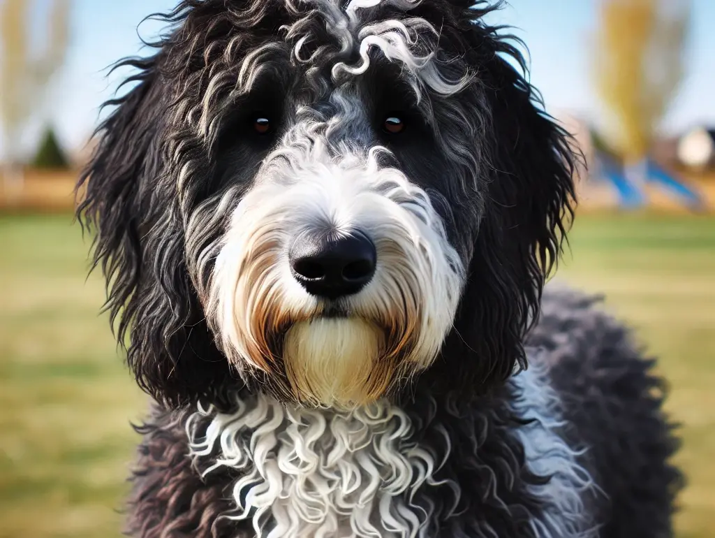Sheepadoodle - Sidewalk Dog