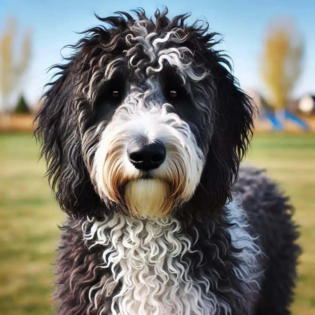 Sheepadoodle - Sidewalk Dog