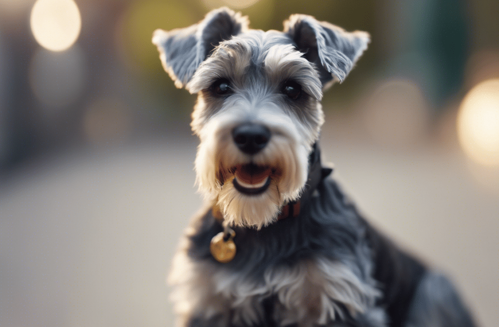 Miniature Schnauzer - Sidewalk Dog