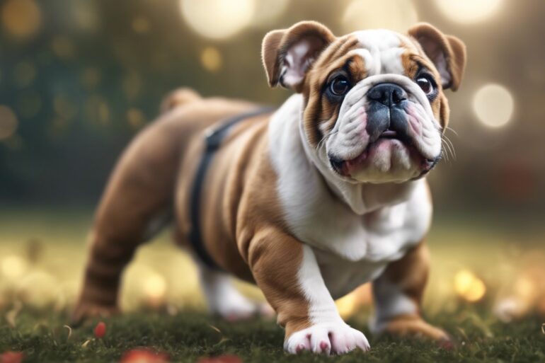 Miniature Bulldog - Sidewalk Dog