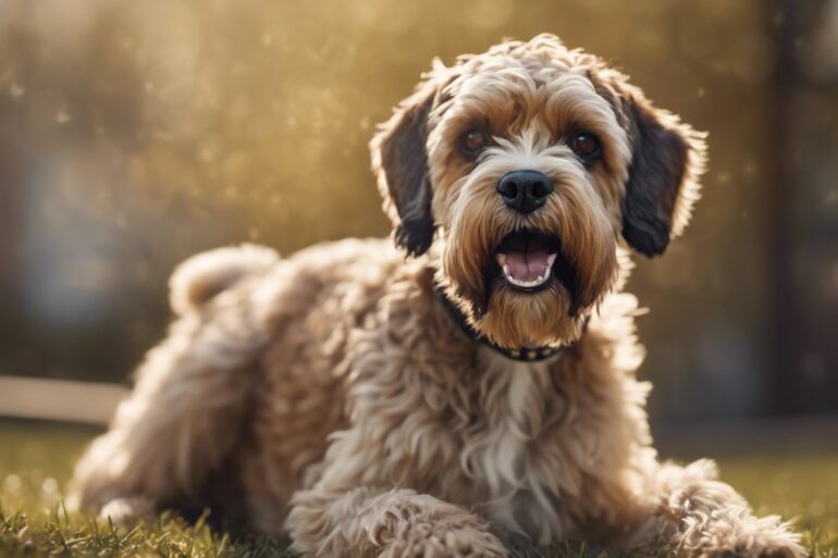 Boxerdoodle - Sidewalk Dog
