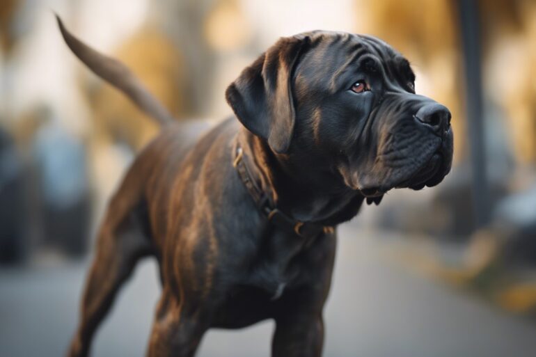 Italian Mastweiler - Sidewalk Dog