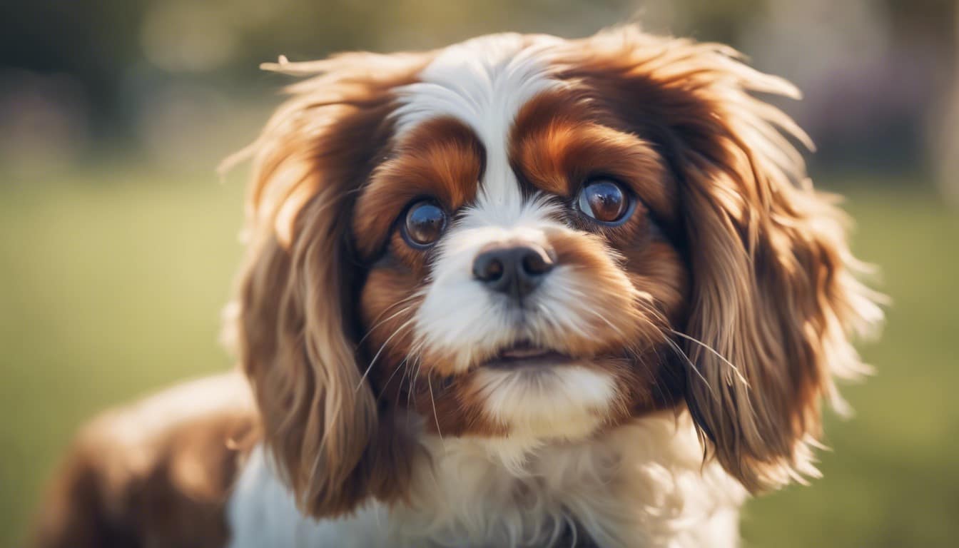 Spaniel Cavanese - Sidewalk Dog