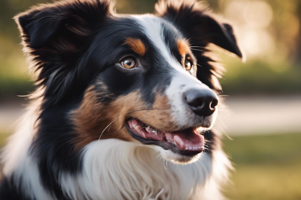 Border-Aussie - Sidewalk Dog