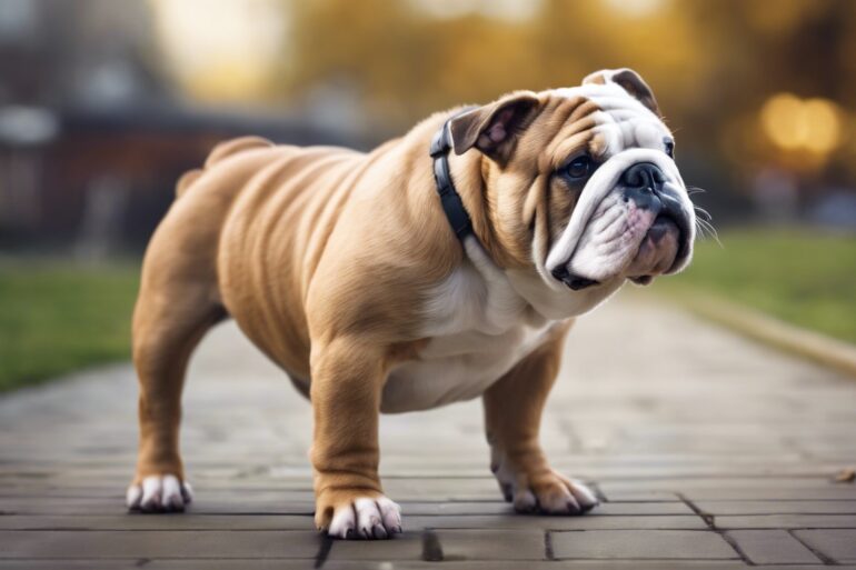 Bull-pei - Sidewalk Dog