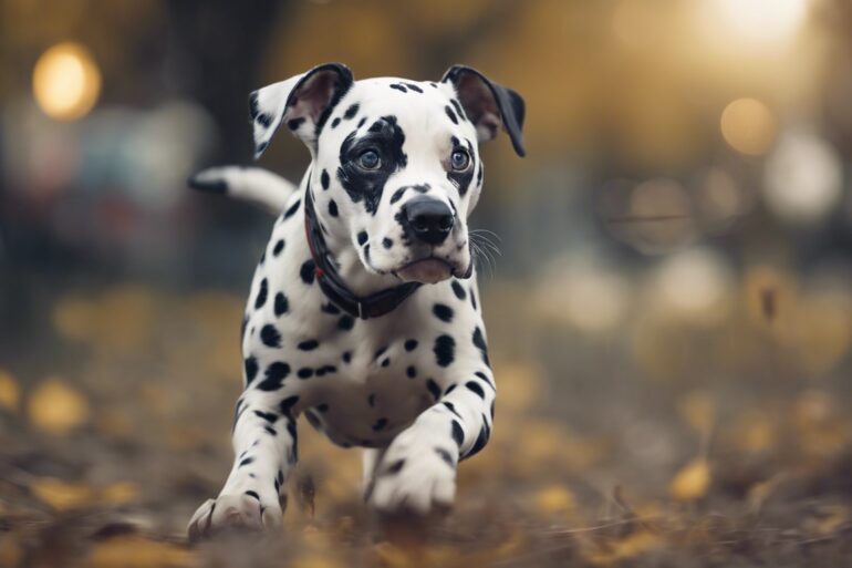 Bullmatian - Sidewalk Dog