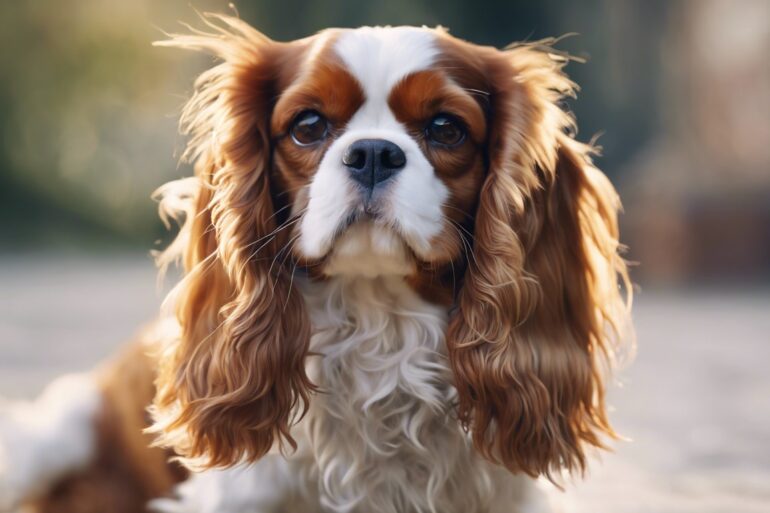 Cockalier - Sidewalk Dog