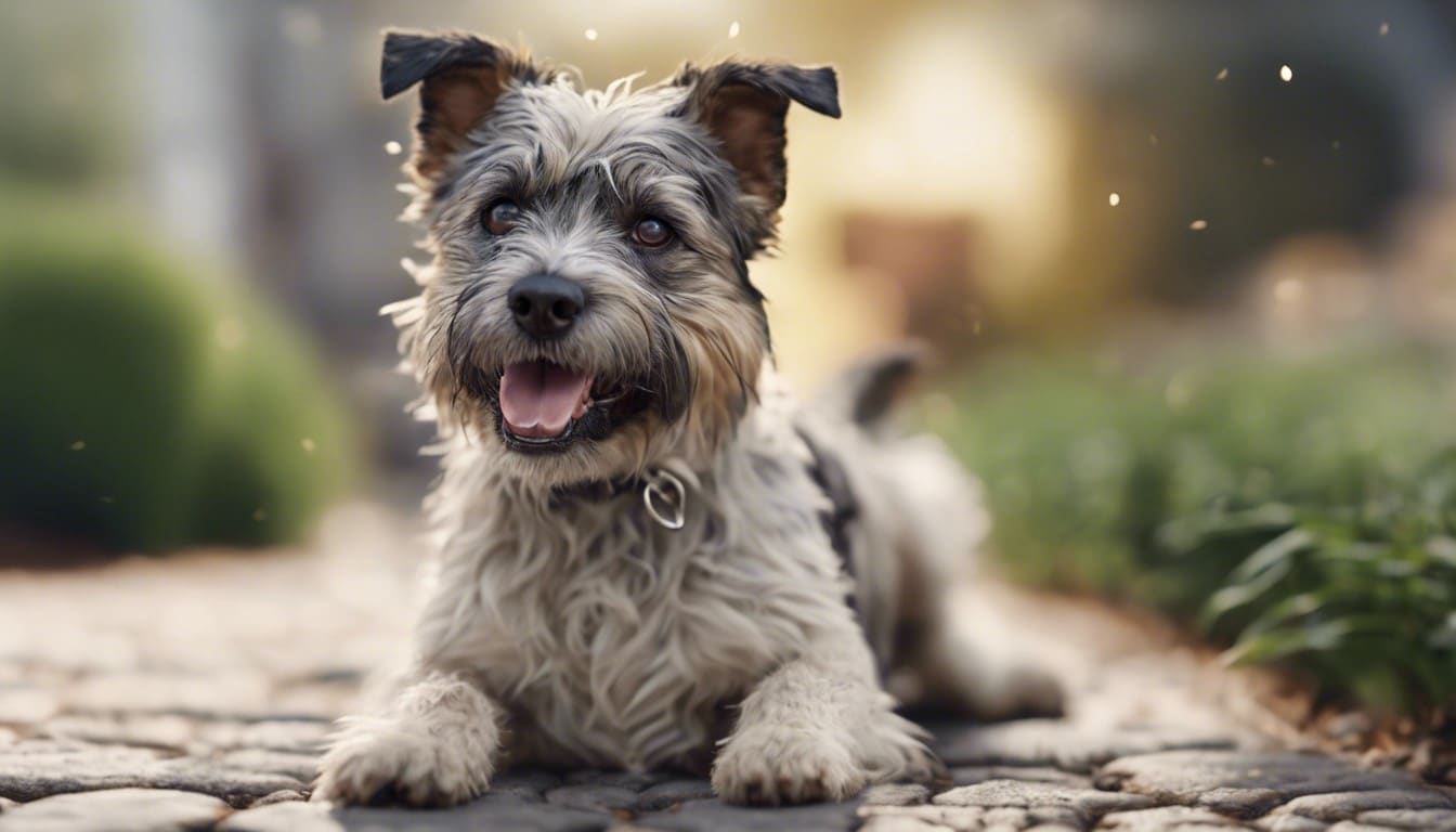 French Boodle - Sidewalk Dog