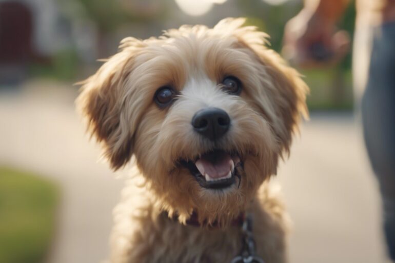 Papi-Poo - Sidewalk Dog