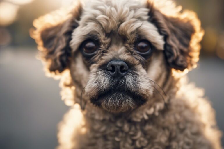 Pug-A-Poo - Sidewalk Dog