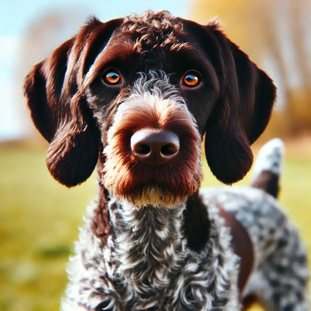 German Shorthaired Pointerpoodle - Sidewalk Dog