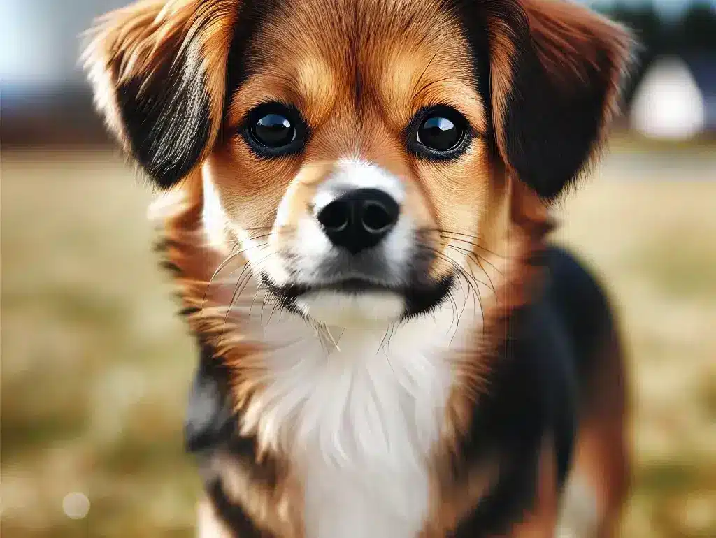 Pomeagle - Sidewalk Dog