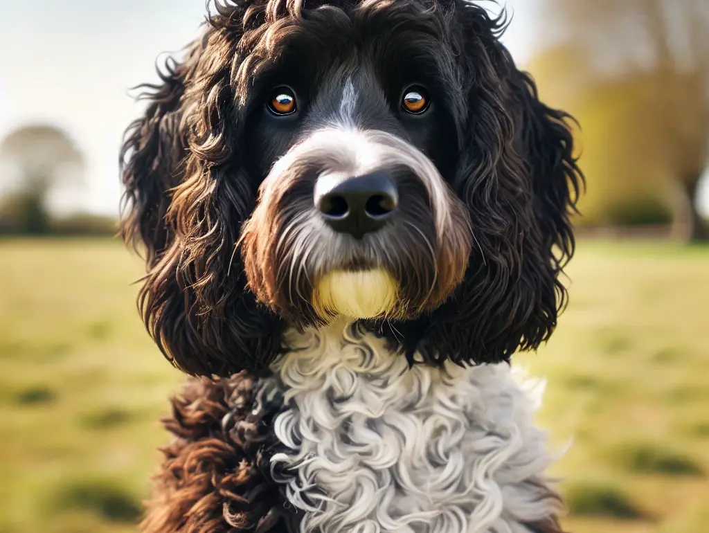 Springerdoodle - Sidewalk Dog